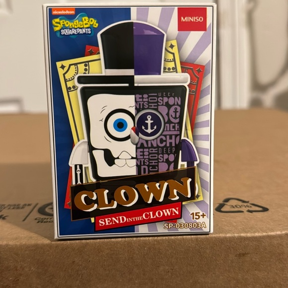 Miniso | Toys | Miniso Blink Box Figure Spongebob Squarepants Ghotic ...